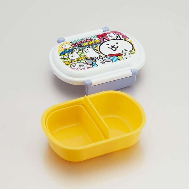 YESASIA: Nyanko Daisensou Oval Lunch Box 360ml - Skater - Lifestyle & Gifts - Free Shipping ...
